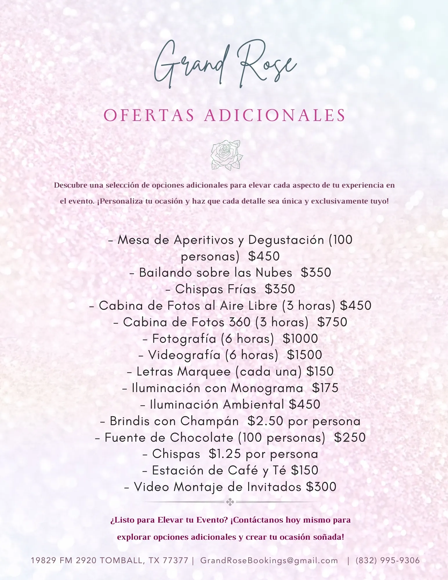 Grand Rose Events | Reception Halls